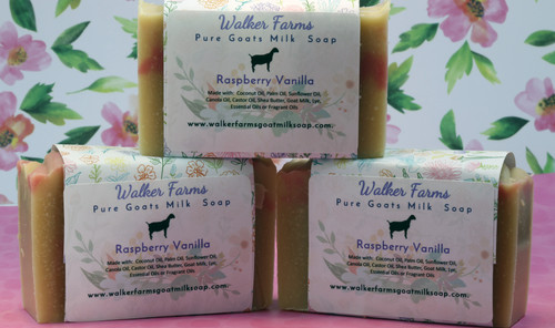 Raspberry Vanilla | Walker Farms Soap