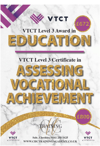 VTCT Level 3 Certificate in assessing vocational achievement | CHC_Training
