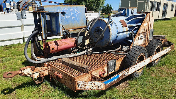 SECOND HAND TRAILER MOUNTED GENERATOR