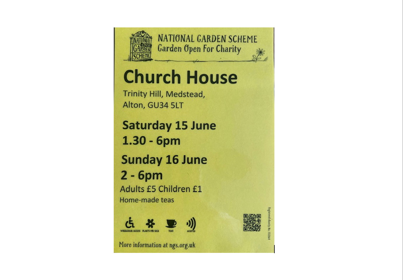 Open Garden | MedsteadVillageHall