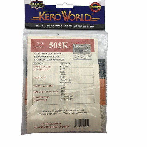 Kerosun Radiant 36 Wick 505K, Toyostove/Toyotomi Wick, Envirotemp 30499 | monitorheater.com