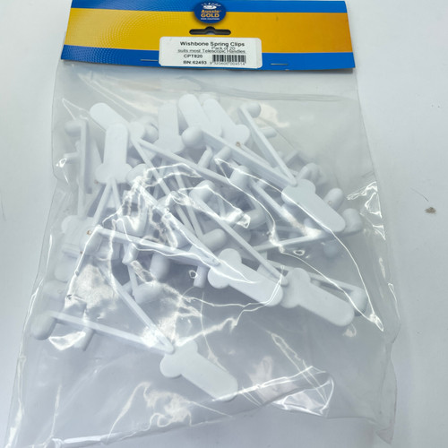 Pool Pole Wishbone Clip - V Shape Pack 20 Bulk Buy | Aust Pools & Product