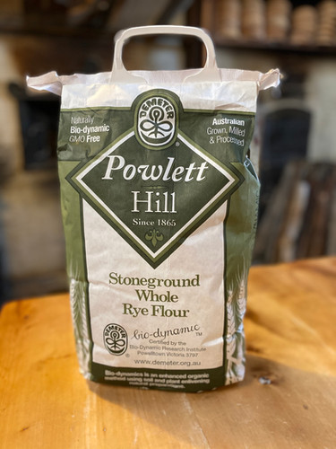Powlett Hill rye flour | RedBeard