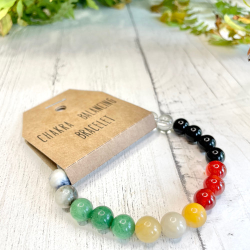 Chakra Balancing Power Bracelet | High Vibe Alignment