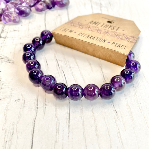 Amethyst Power Bracelet | High Vibe Alignment
