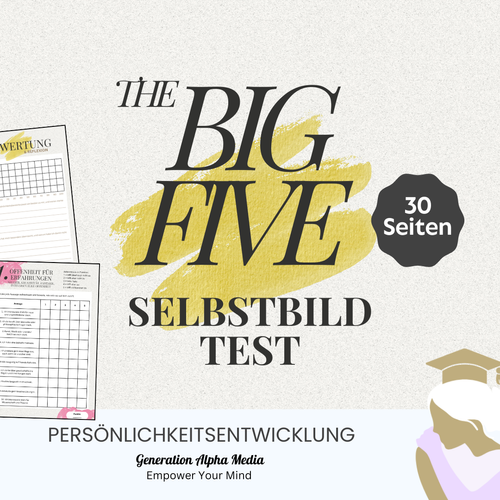 The Big Five - Test für persönliche Entwicklung | GenerationAlphaMedia