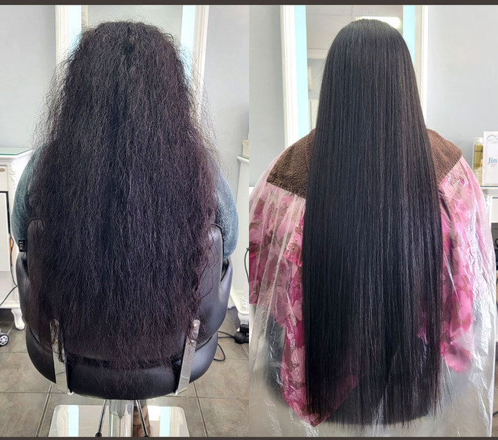 Japanese Straight Perm in San Diego | https://jinbeautysalon.wixsite ...