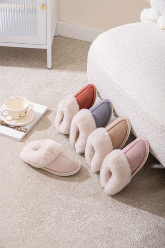 Women's Fur Fluffy Soft Slip Slippers | NEVEROLD