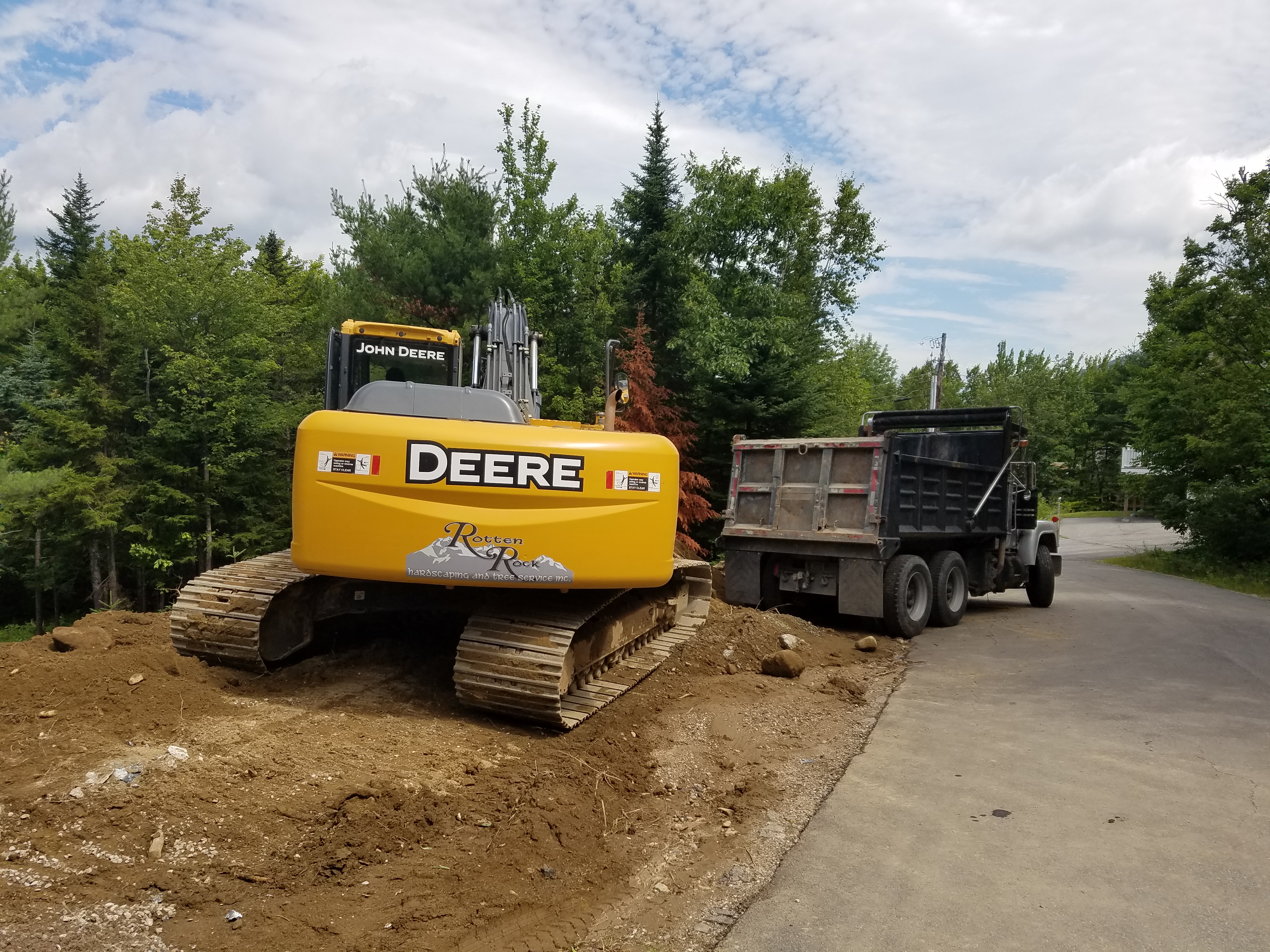 Rotten Rock Excavation - Jackson / North Conway, NH