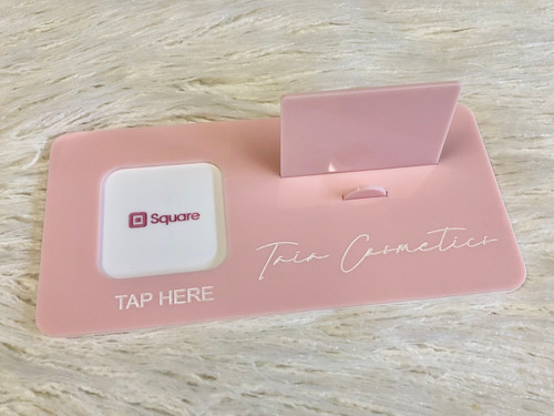 Acrylic square reader stand | Infiniti Creations