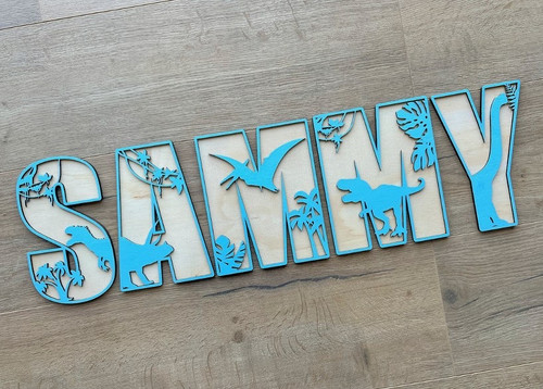 Double layer letters | Infiniti Creations