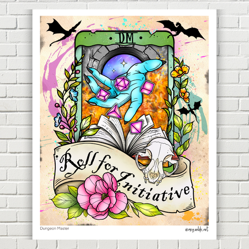 DND3 - Dungeon Master | Meg Wilde Art