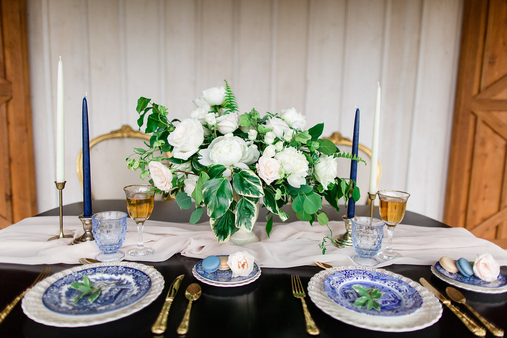 wedding table setting