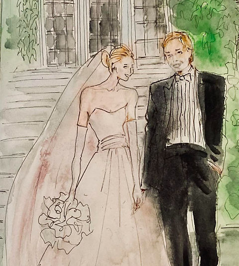 wedding sketcher