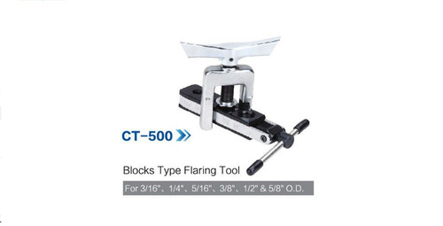 CT-500 BLOCKS TYPE FLARING TOOL | Haiton HVACR Supplies Australia