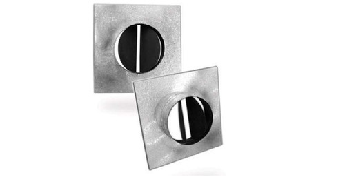 NA-LD-STR-N 300mm x 300mm NECK ADAPTOR FOR LD (SQUARE TO ROUND ...