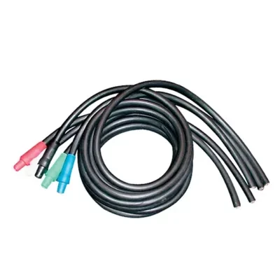 Cable, Pig Tail, 2/0 TYPE W Cam-Type MALE Feeder Set, 400 Amp, 600 VAC ...
