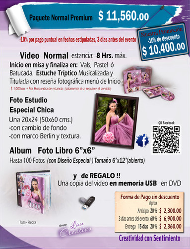 Paquete Normal Premium | lineacreativa