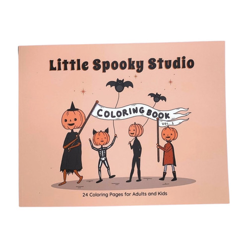Little Spooky Studio Coloring Book | For Mew