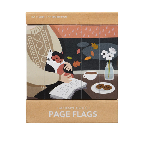 Rainy Day In Page Flags By Girl of All Work | For Mew
