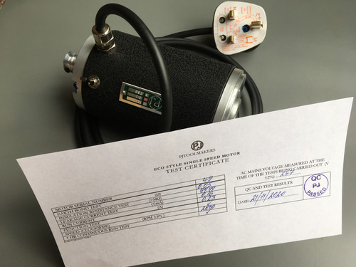 Unimat single speed replacement motor | New Unimat motor