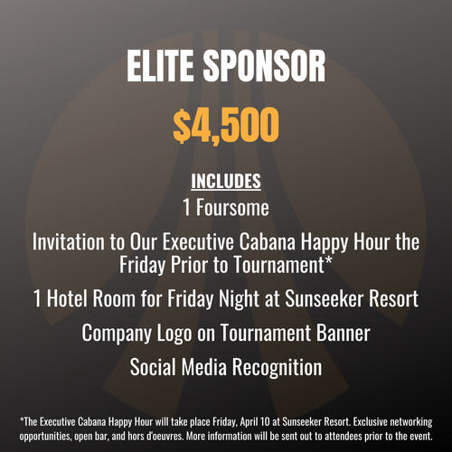 ELITE SPONSOR | Ajax Golf Tournament