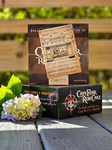 Gluten Free 2 Pack Gift Sampler | Medium rum cakes | capefearrumcake