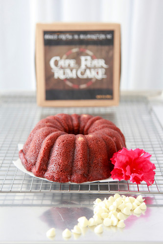 Red Velvet Rum Cake | Large | capefearrumcake