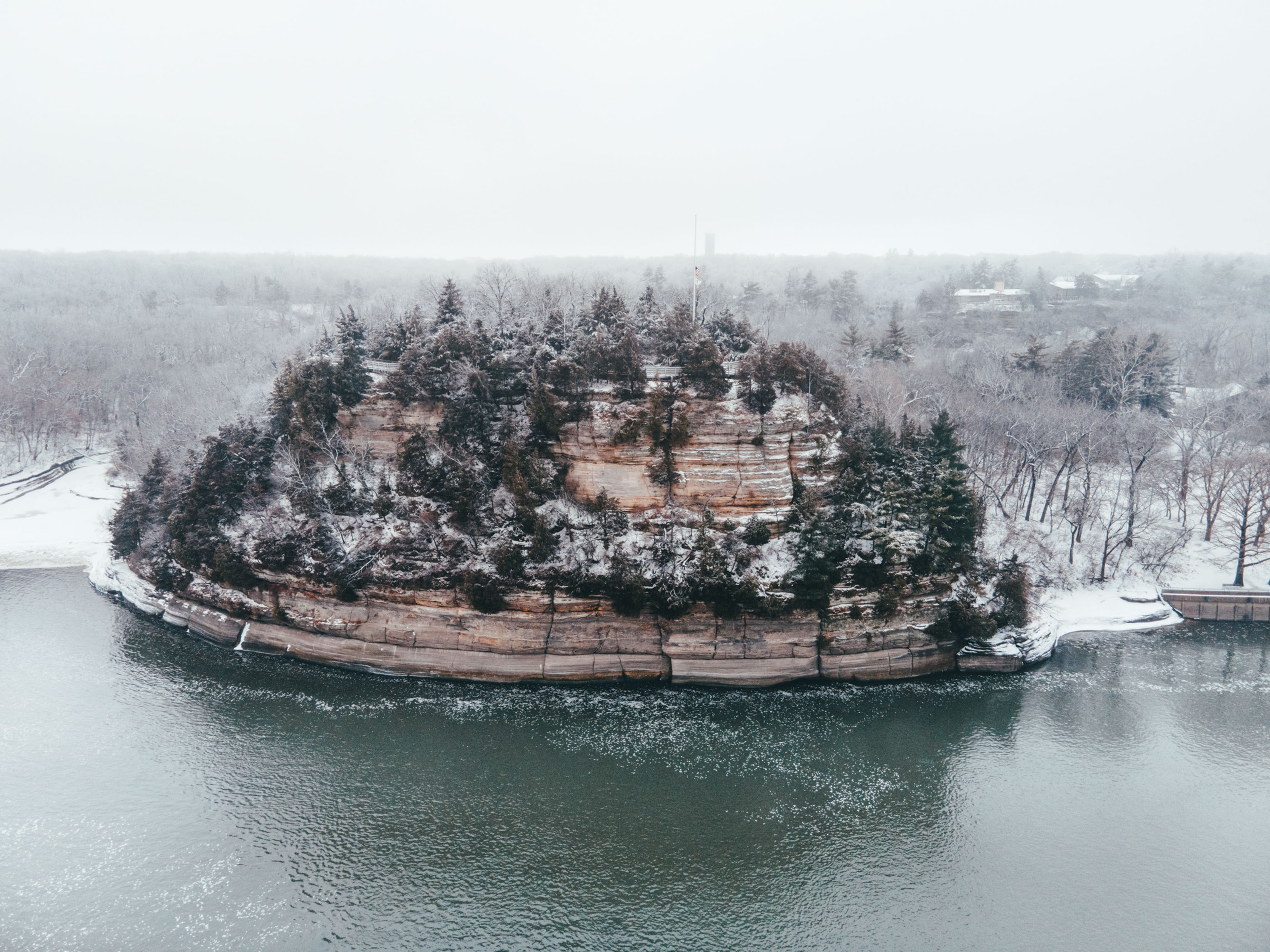 The Rock, Winter