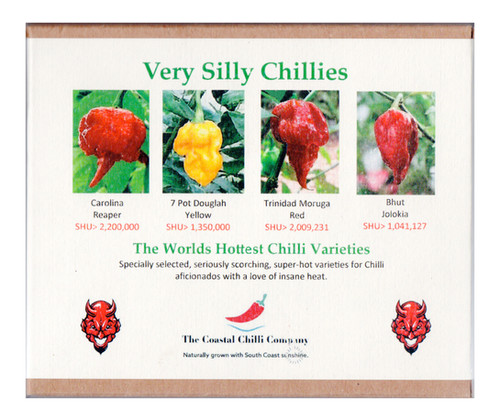 Chilli Seeds - Very Silly Chillies | The Coastal Chilli Company