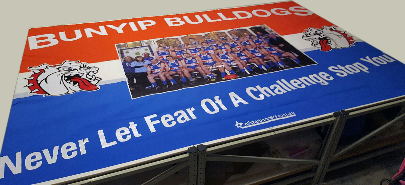 Allstar Banners I Sporting crepe paper banners