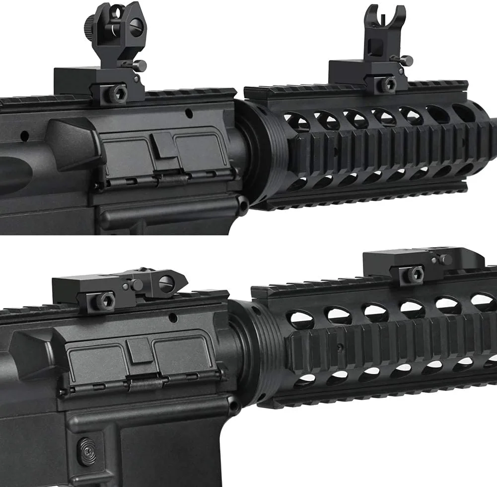 Flip up Rifle Sight Double Aperture Iron Sights Picatinny $25.00 | A&M ...