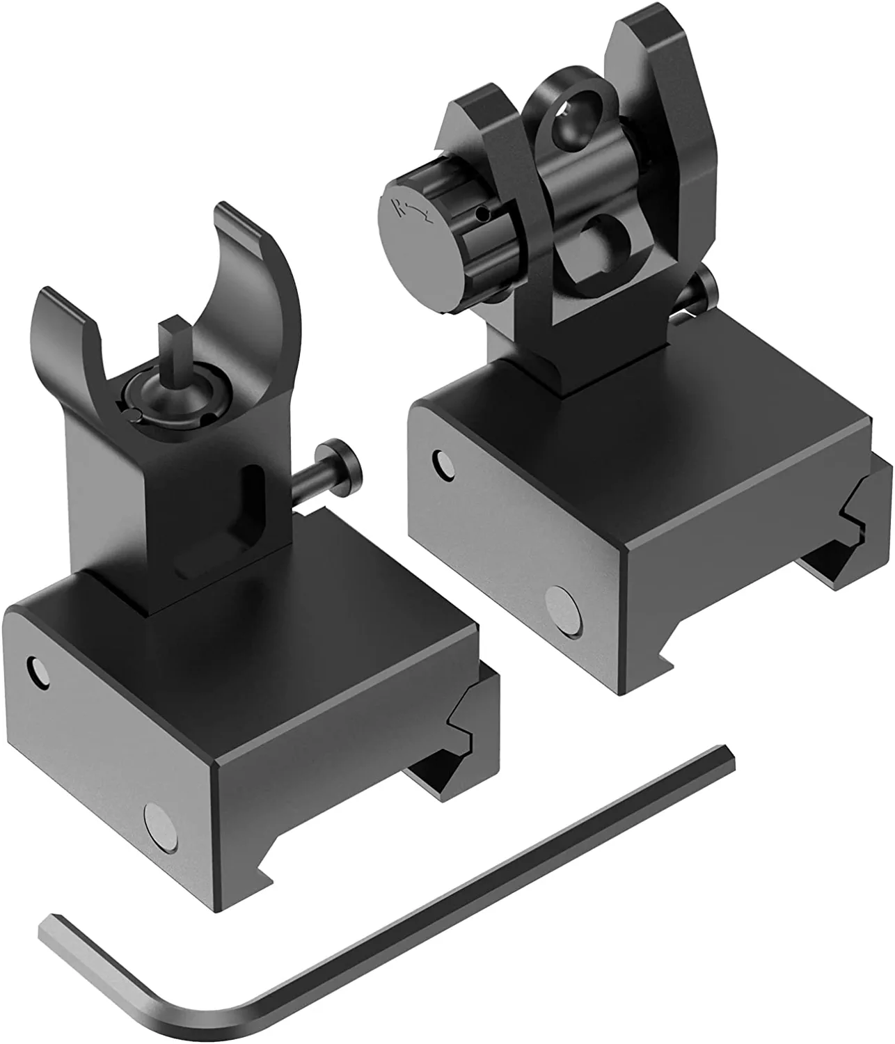 Flip up Rifle Sight Double Aperture Iron Sights Picatinny $25.00 | A&M ...