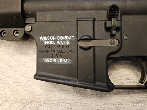Wilson Combat AR15 Lower Receiver with 5.56, .223 Upper. $795.95 | A&M ...
