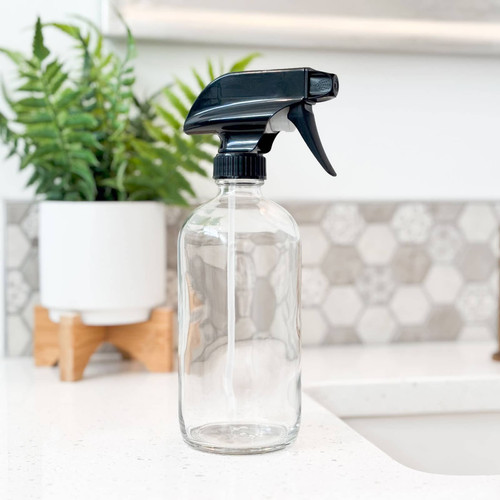 16oz Clear Glass Sprayer Bottle | Matrix Aromatherapy
