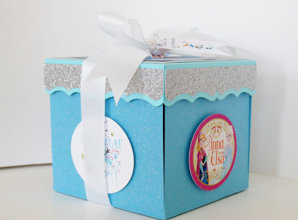 Unique Invitations by Cheryl / Exploding Box Invitations