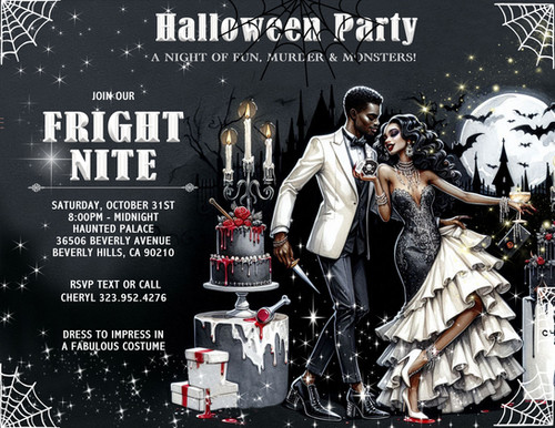 "Poison!" Invitation (sold in set of 10) | Cheryl's Invitations