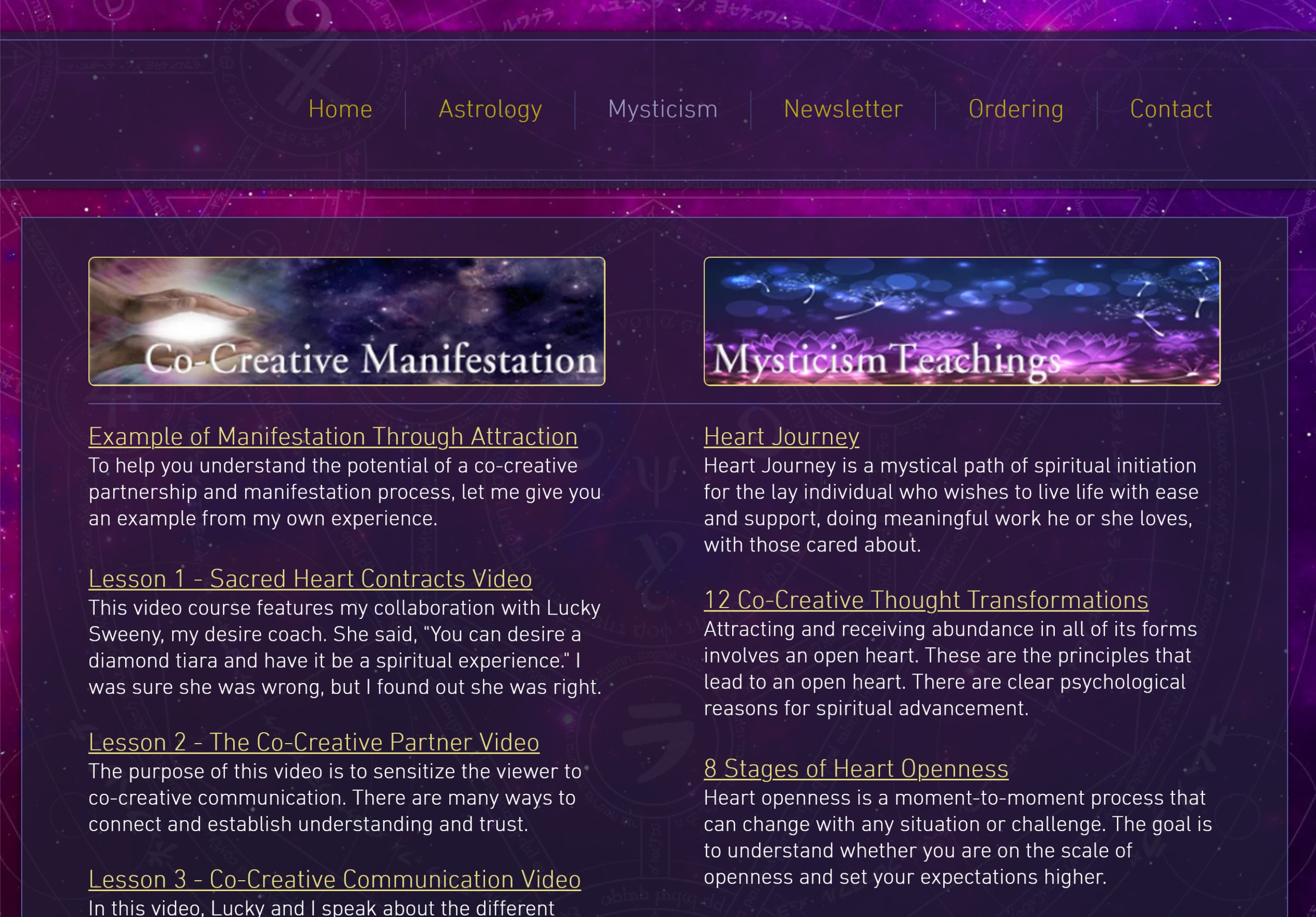 Mysticism and the Lay Mystic | Maryshea