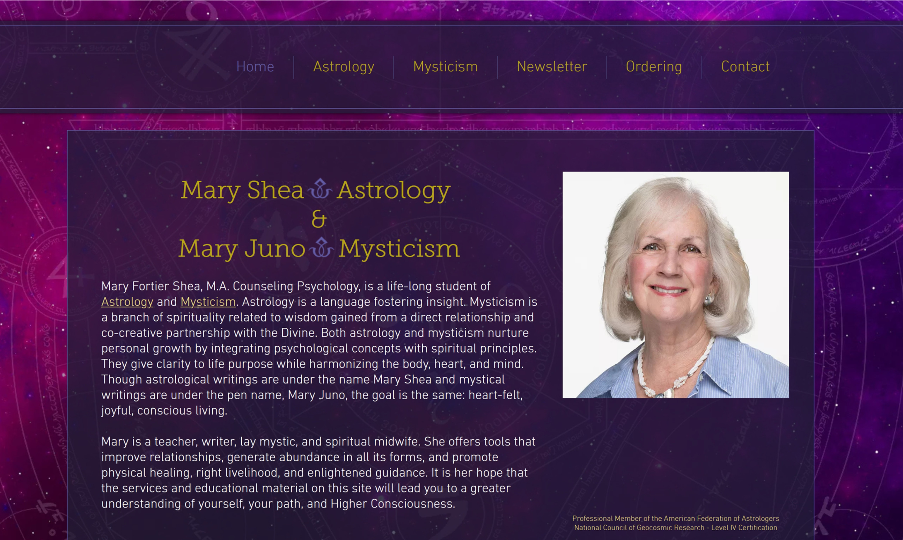 Astrology & Mysticism Teachings | Mary Shea & Mary Juno | Maryshea