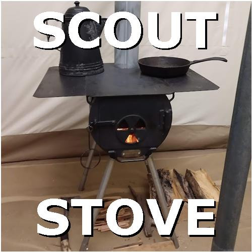 Scout Stove (for Drifter & Rustler Tents) | Roamin Home