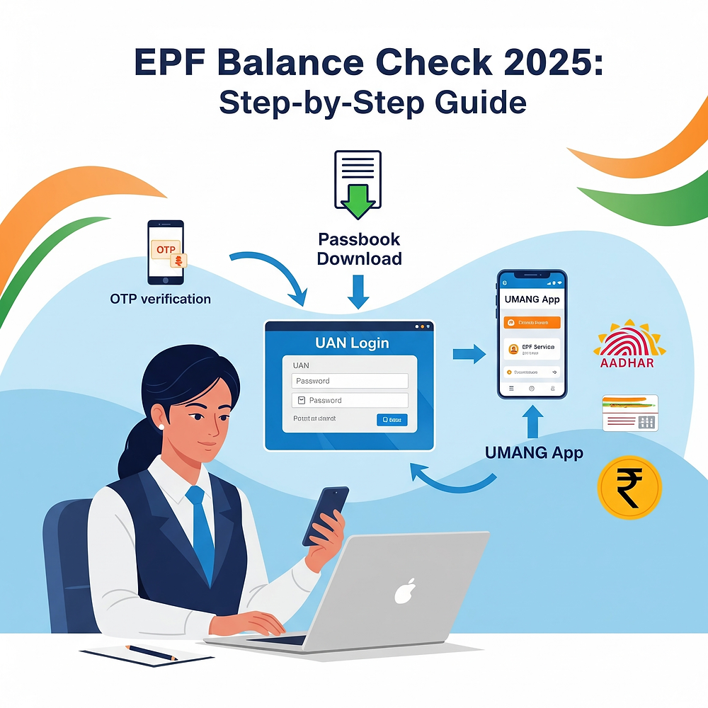 Check EPF Balance 2025 Online: Step-by-Step Guide via UAN Login ...