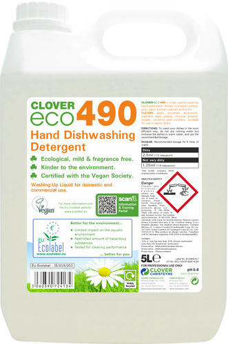 ECO Washing Up Liquid 5ltr | Hygenitec