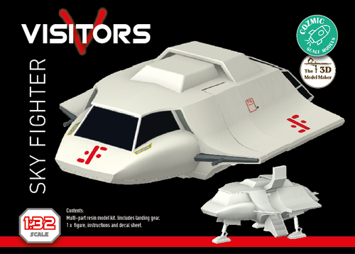 1:32nd Visitors Shuttle/fighter | Cozmicscalemodels