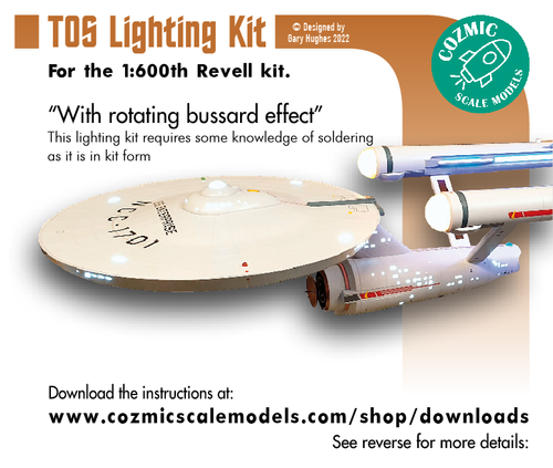 Revell TOS Lighting Kit | Cozmicscalemodels
