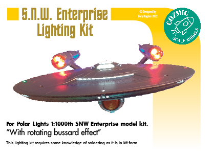 S.N.W Enterprise Lighting Kit | Cozmicscalemodels