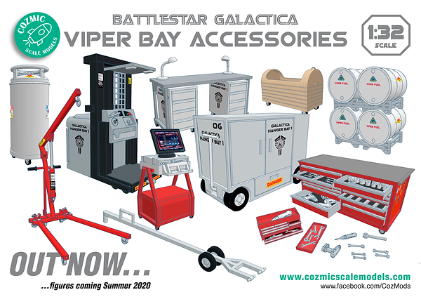 SciFi Model Kits & Accessories | Cozmic Scale Models