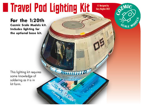 1:20th Travel Pod Lighting Kit | Cozmicscalemodels