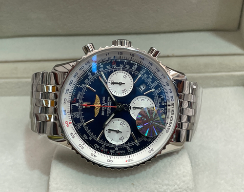 BR 1884 Navitimer Black Dial | AresWatchMexico