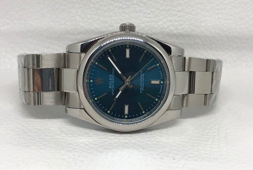 Rolex 38mm Blue Dial | AresWatchMexico