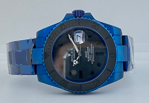 Rolex Submariner MAD Paris BLUE / Black | AresWatchMexico